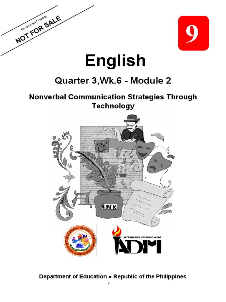 English: Quarter 3, Wk.6 - Module 2 | PDF | Nonverbal Communication ...
