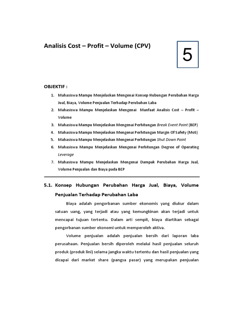Topik 5 CPV | PDF