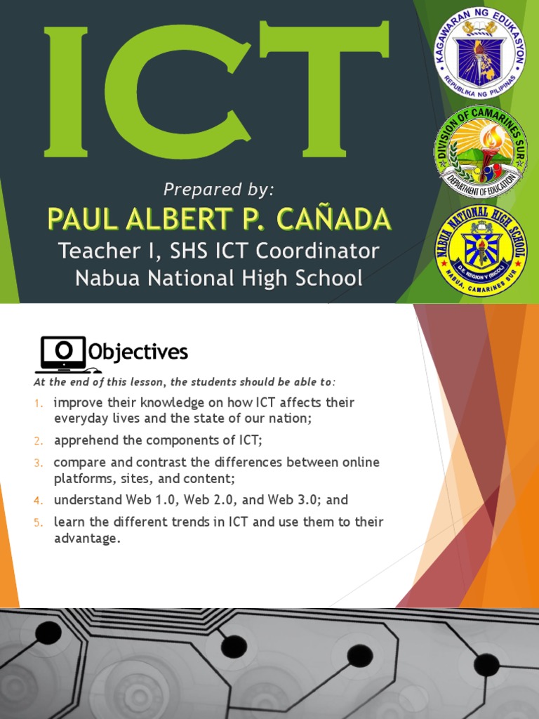 Chapter 1 - Ict New Normal - Virtual Class | PDF | Computer Data ...