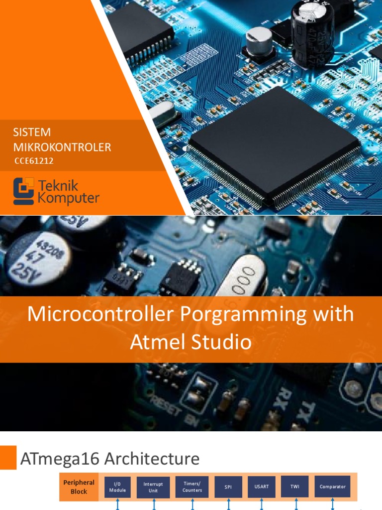 05 - Pemrograman Mikrokontroler Atmega16 Dengan Atmel Studio | PDF | Electronic Design ...