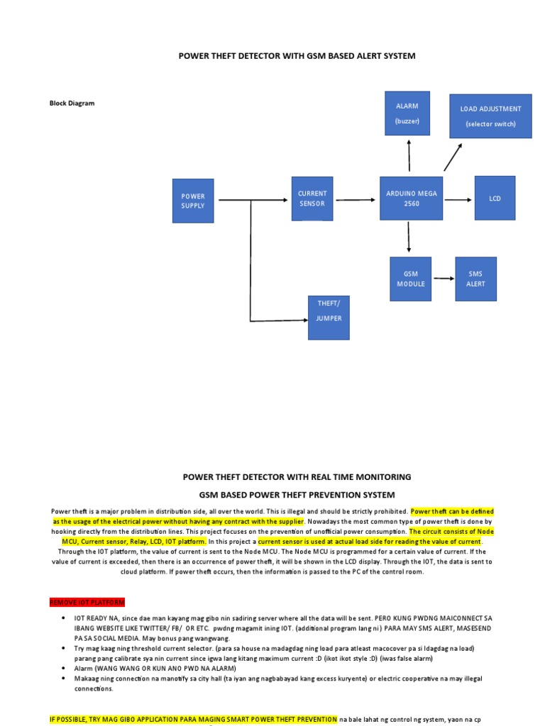 Thesis Block Diagram | Download Free PDF | Electrical Engineering ...