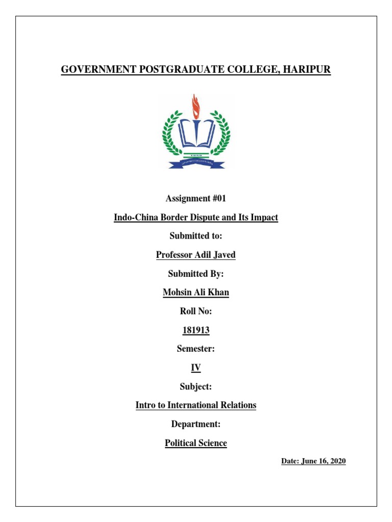 LAC (Line of Actual Control) | PDF | Government | Asia