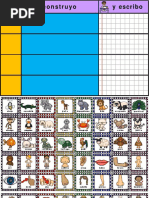 Yo Leo Construyo y Escribo (Tablero de Escritura) | PDF
