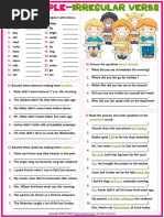 Past Time Words: Grammar Worksheet | PDF | Language Mechanics | Grammar