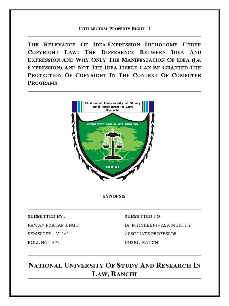 Pawan Pratap Singh | PDF | Idea | Copyright