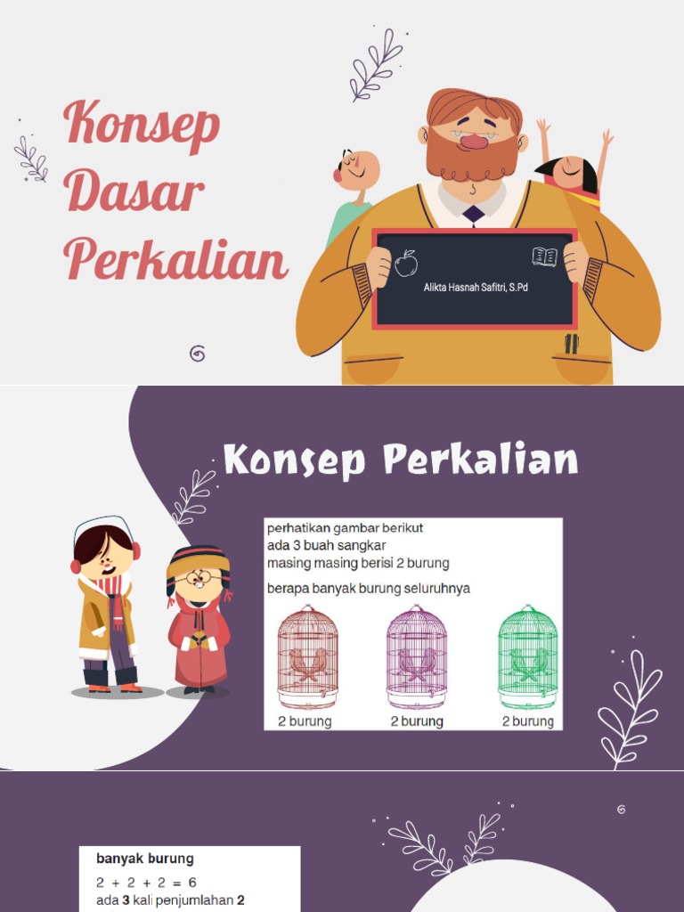 Konsep Dasar Perkalian | PDF