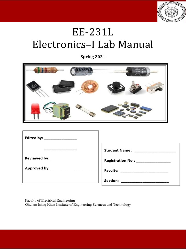 Electronics 1 Lab - 2021 Updated - MODIFIED | PDF | Diode | Rectifier