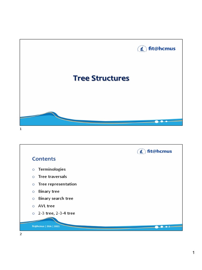 DSA 03 Tree Structures Part 01 | PDF | Data Management | Computer ...