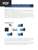 Pengertian dan Contoh Jaringan MAN | PDF