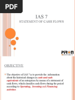 IAS 7: Cash Flow Statement Guide | PDF | International Financial Reporting Standards | Cash Flow ...