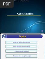 Lesson Plan Grade 10 Mutation | PDF | Genetic Code | Gene