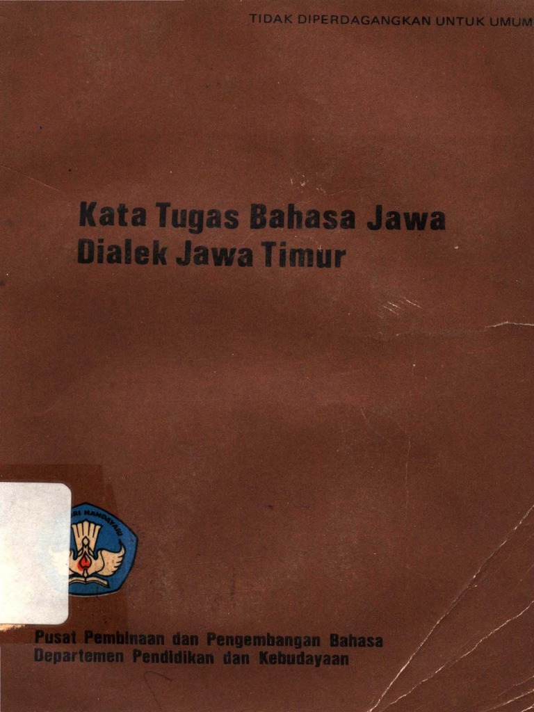 Kata Tugas Bahasa Jawa Dialek Jawa Timur | PDF