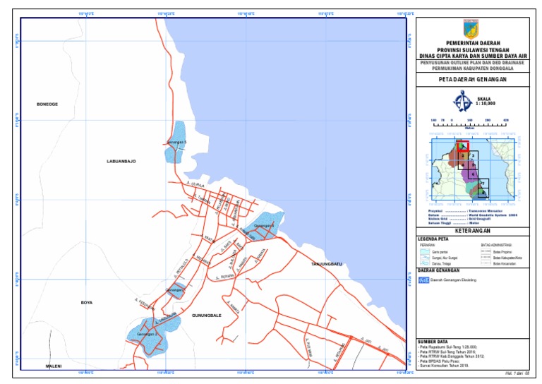 Contoh Peta Genangan | PDF