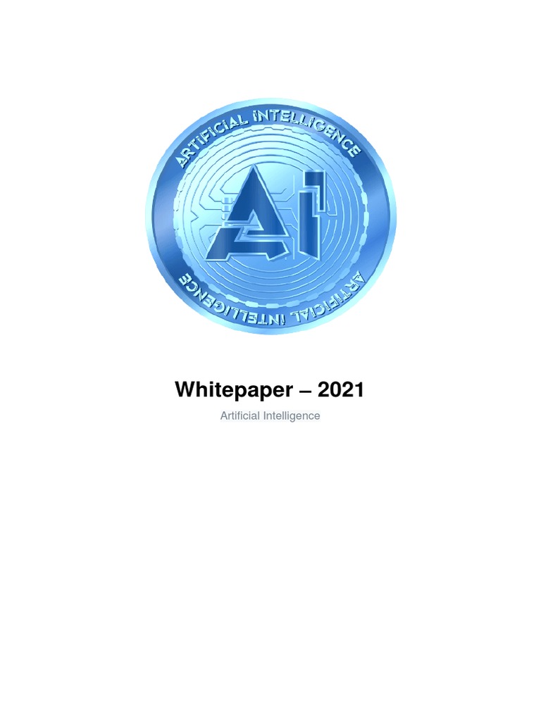 Whitepaper - 2021: Artificial Intelligence | PDF | Artificial Intelligence | Intelligence (AI ...