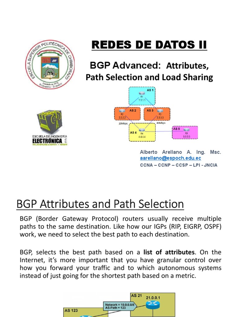 Tema 6. BGP Avanzado | PDF | Routing | Router (Computing)