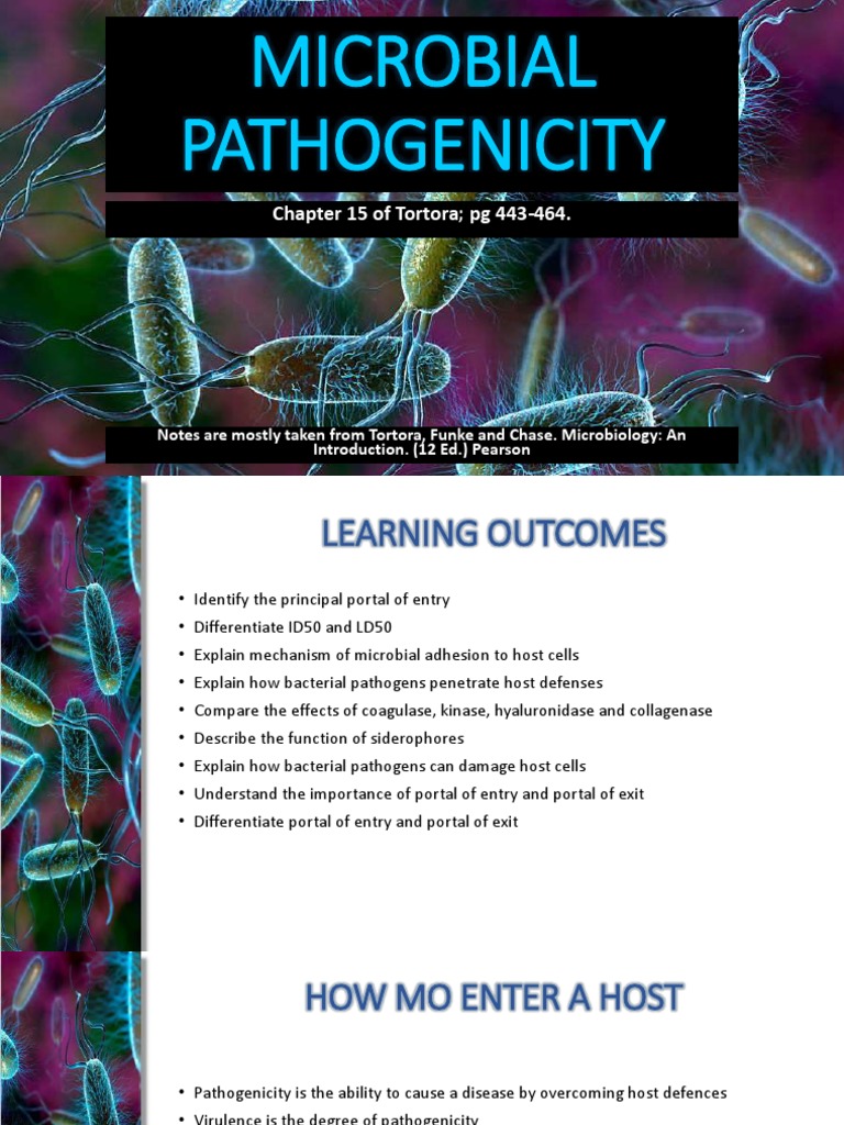 Microbial Pathogenicity: Chapter 15 of Tortora PG 443-464 | PDF | Lipopolysaccharide | Bacteria