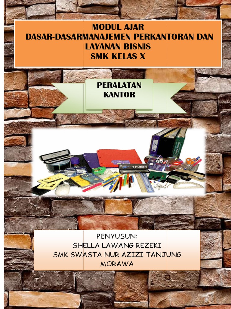 MODUL SHELLA SMK MPLB-KELAS X-Peralatan Dan Aplikasi Perkantoran | PDF