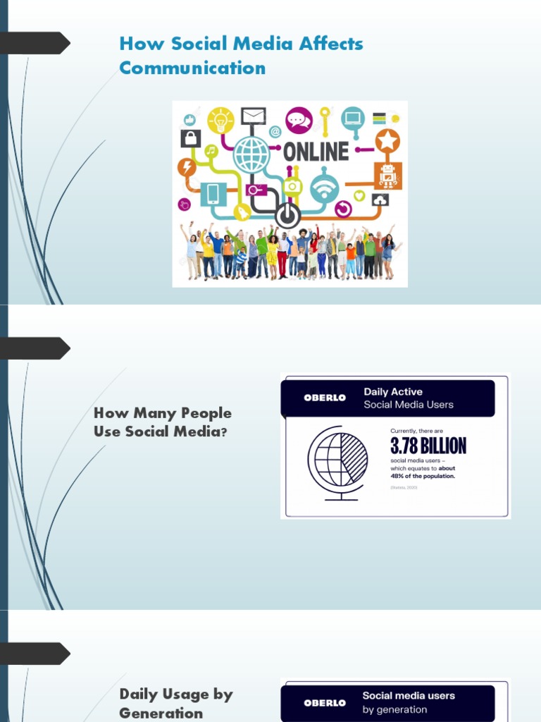 How Social Media Affects Communication | PDF | Popular Culture & Media ...