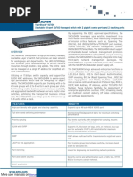 Cisco Meraki MS130 Series Switches Datasheet | PDF | Network Switch | Computer Network