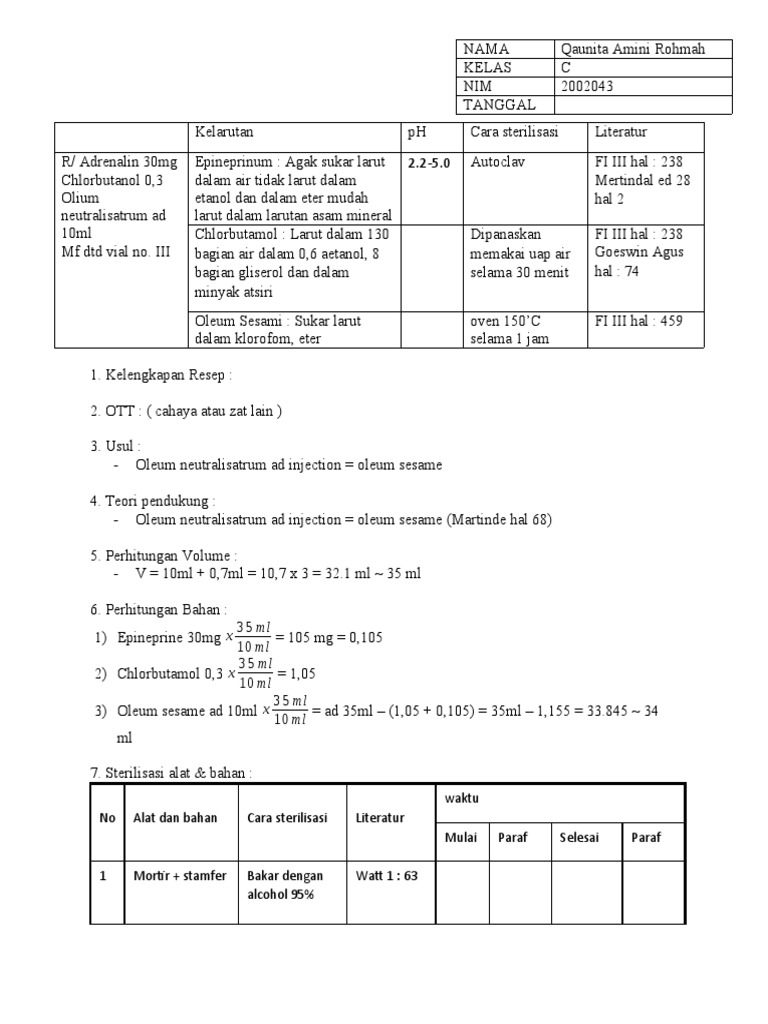 Jurnal Adrenaline | PDF