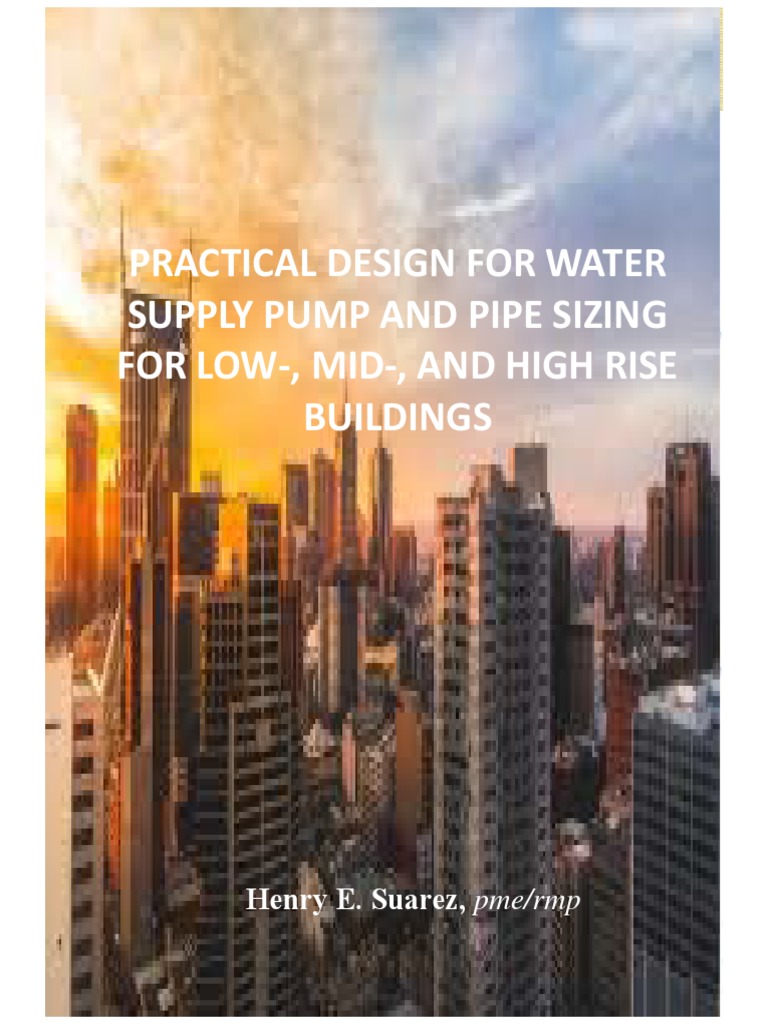 Design of Water Supply System-High Rise BLDG | PDF | Pump | Water ...