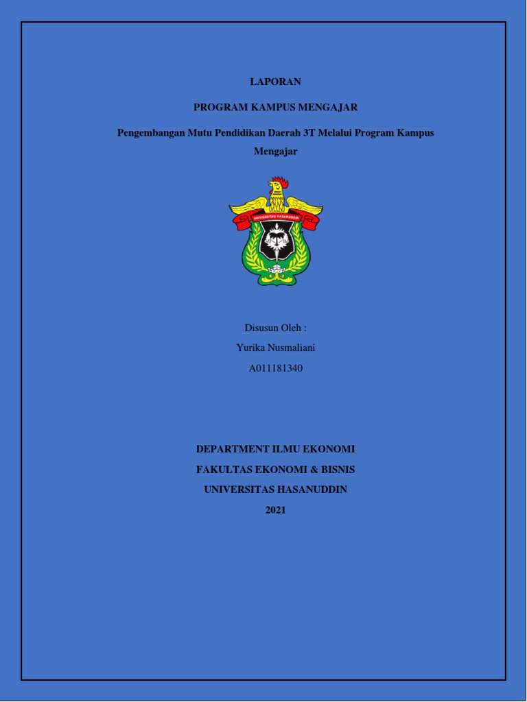 LAPORAN AKHIR Kampus Mengajar | PDF