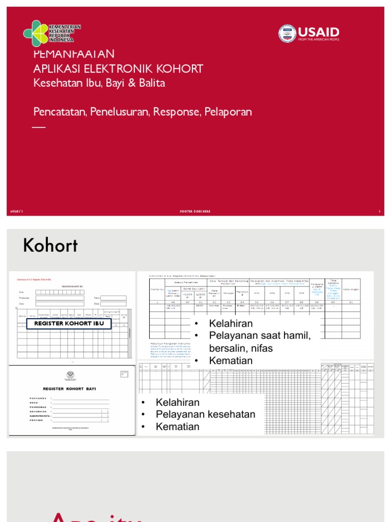 STI-Pengenalan Aplikasi E-Kohort-KIA Kemkes | PDF
