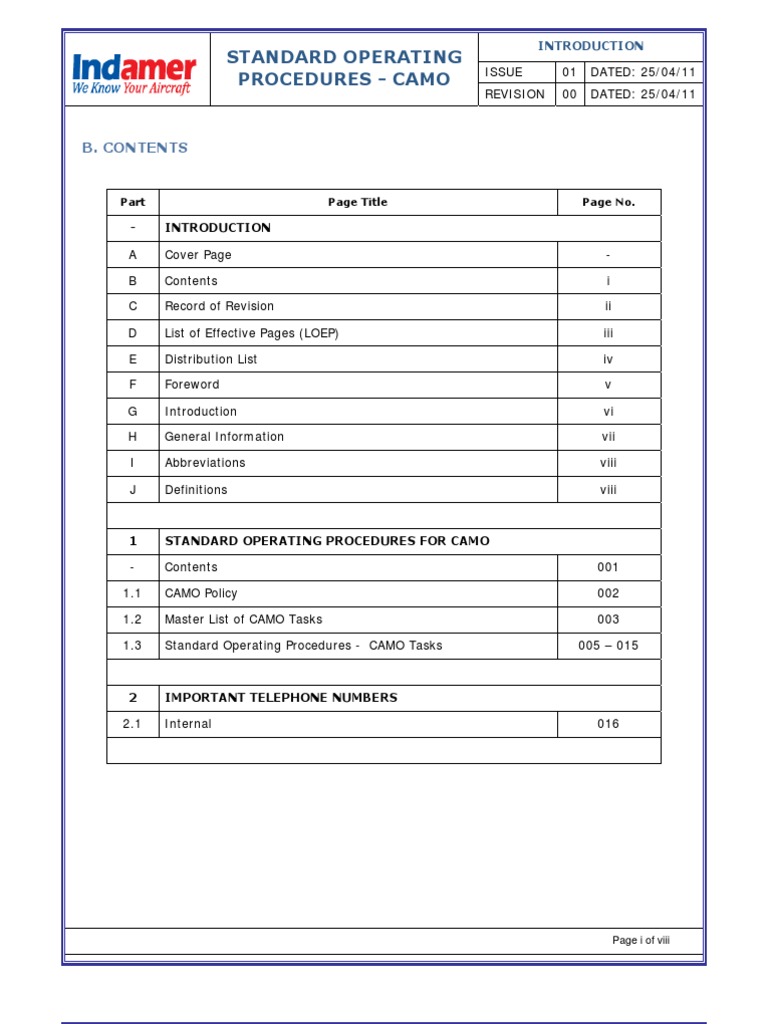 Introduction Nsop | PDF | Aviation | Business