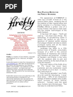 Firefly Crew Sheet | PDF