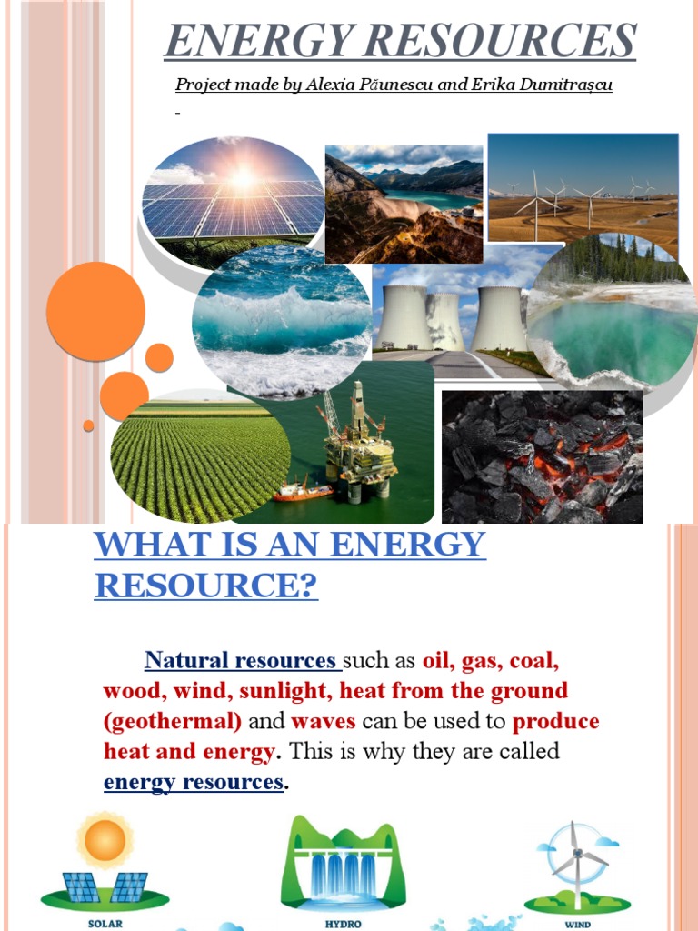 Exploring Renewable and Non-Renewable Energy Resources: A Comparison of ...