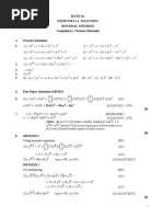 HL Binomial Theorem Problems Markscheme | PDF | Discrete Mathematics ...