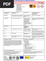 Ficha de Seguridad Reactivo de Biuret | PDF | Agua | Química