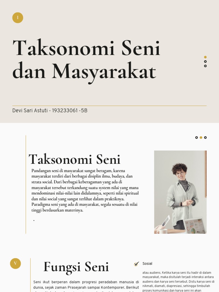 Fungsi dan Peran Seni dalam Masyarakat | PDF