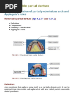 Major Connectors in RPD PDF | PDF | Mouth | Dentistry Branches