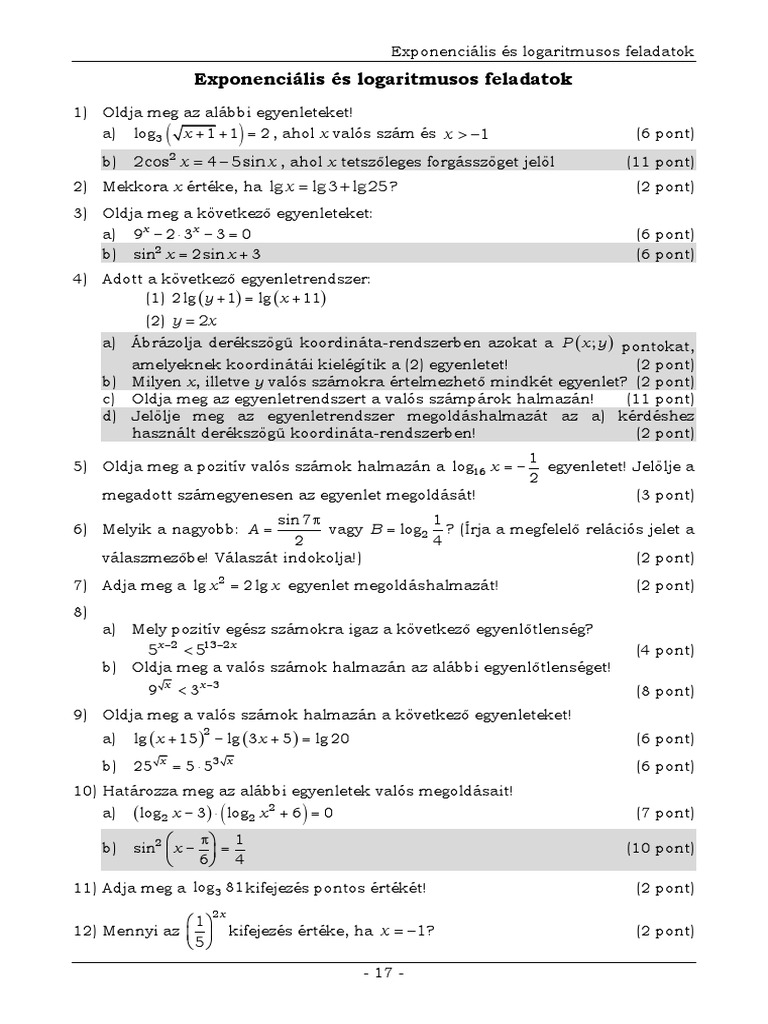 017-022 - Exp, Log - FL | PDF