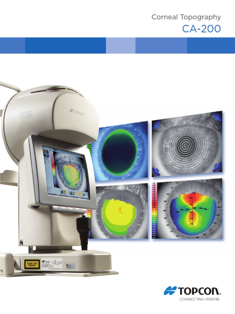 Topcon CA-200 - Brochure | PDF | Cornea | Topography