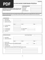 Borang Lampiran A Untuk Claim Socso | PDF