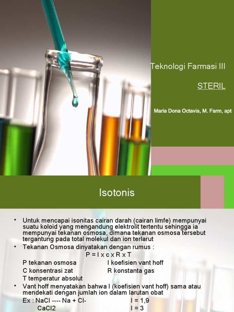 Bab 3 TONISITAS | PDF