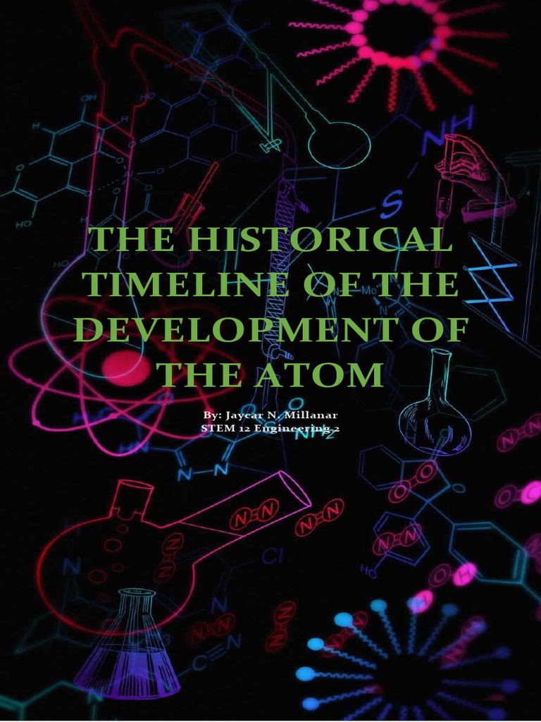 Historical Timeline of The Atom | PDF | Electron | Atomic Orbital