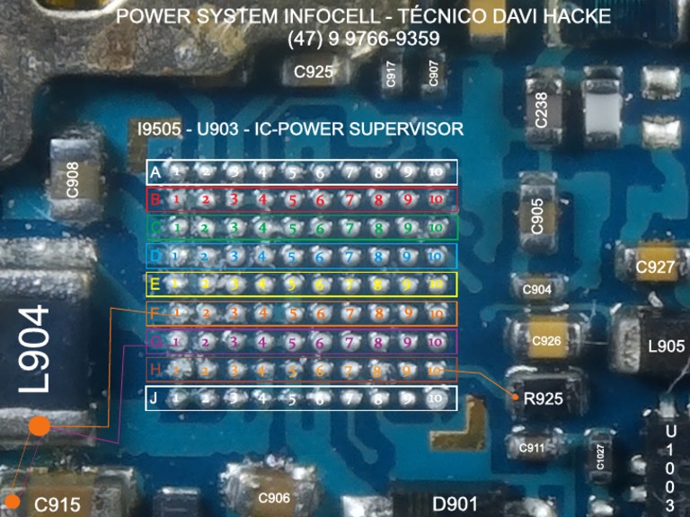 I9505 - U903 - Ic-Power Supervisor: Power System Infocell - Técnico ...