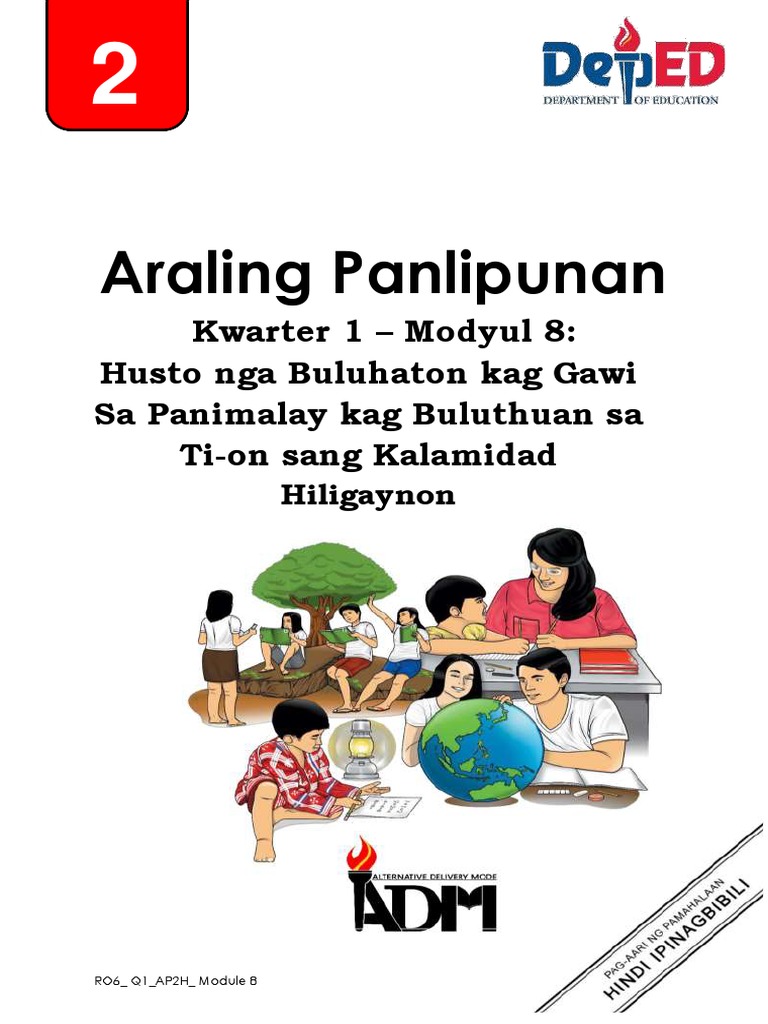 AP2 Q1 Mod8 Husto Nga Buluhaton Kag Gawi V2 | PDF