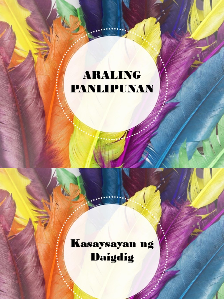 Unang Araw Pinagmulan NG Daigdig | PDF