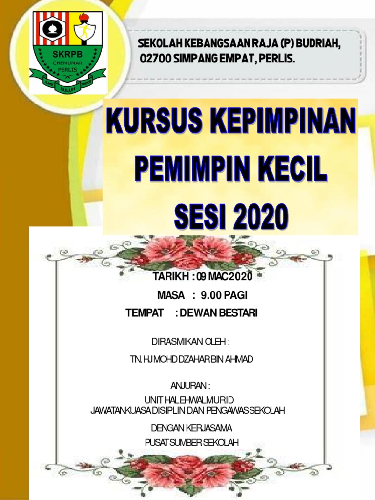 Brosur Kursus Kepimpinan 2020 | PDF
