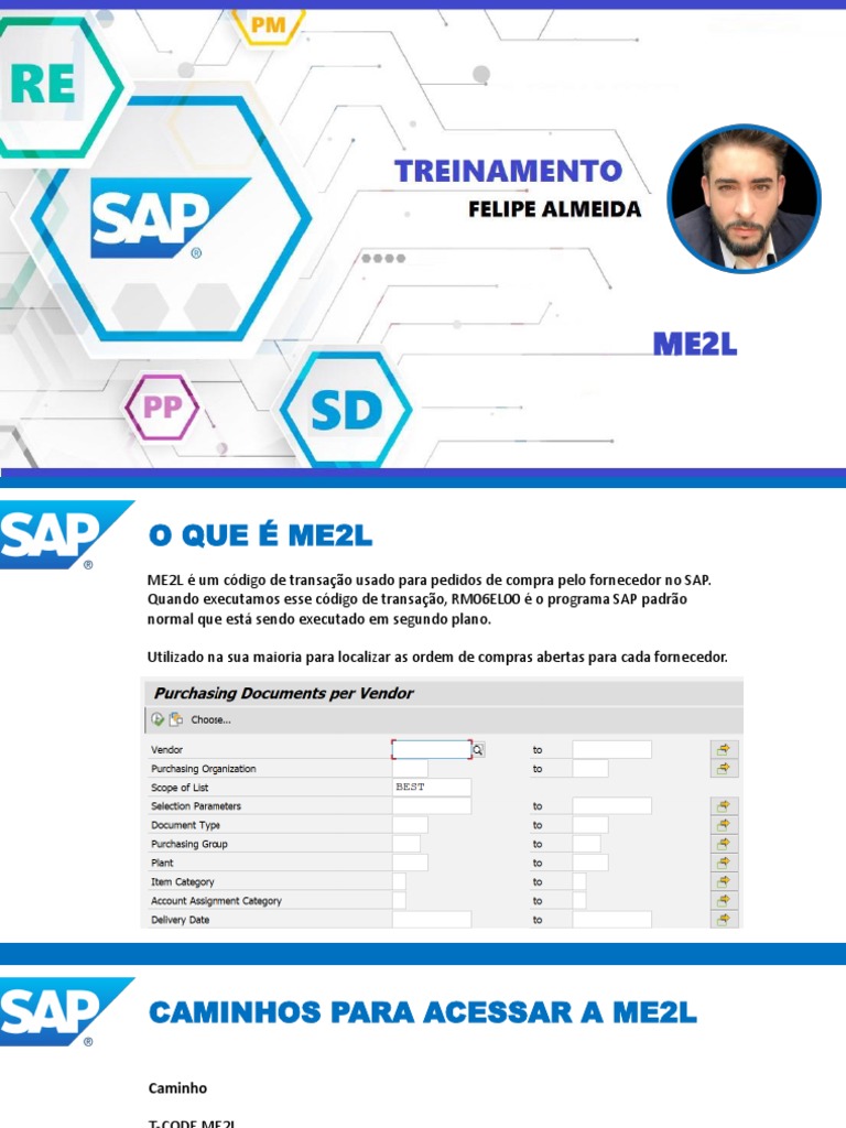 Sap Me2l | PDF