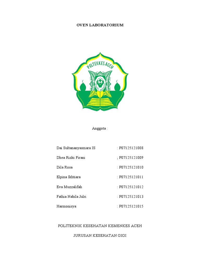 Fungsi dan Penggunaan Oven Laboratorium | PDF | Memasak, Makanan, & Anggur