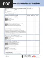 Form Pg-Sga PDF | PDF | Malnutrition | Eating