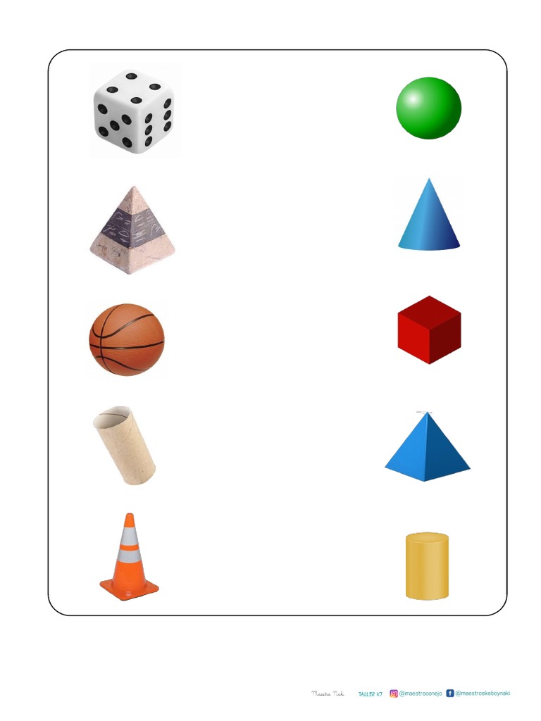 Actividades en Papel. Figuras 3D y 3D. Maestra Naki | PDF | Crecimiento ...