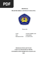 Proposal Magang (Template) | PDF