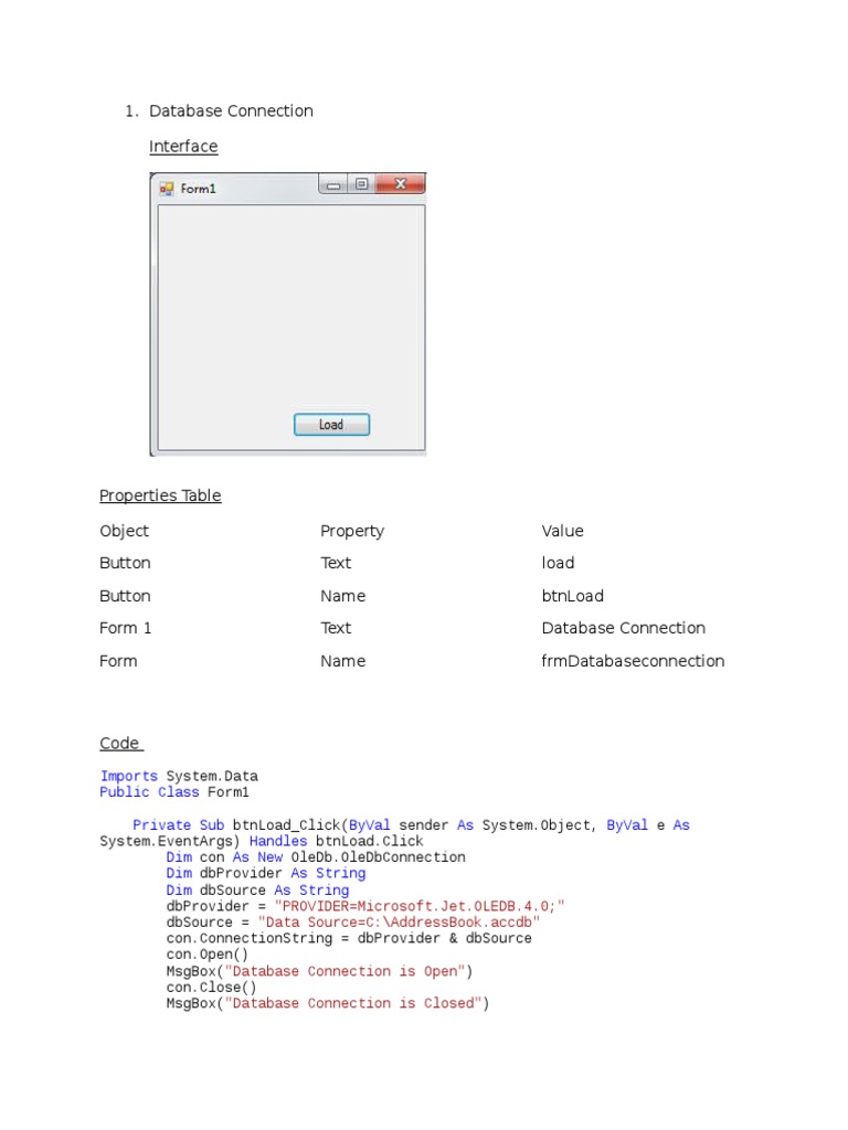 My Vb Projects Pdf Area Pi 