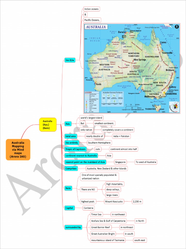 Australia Mindmap | PDF
